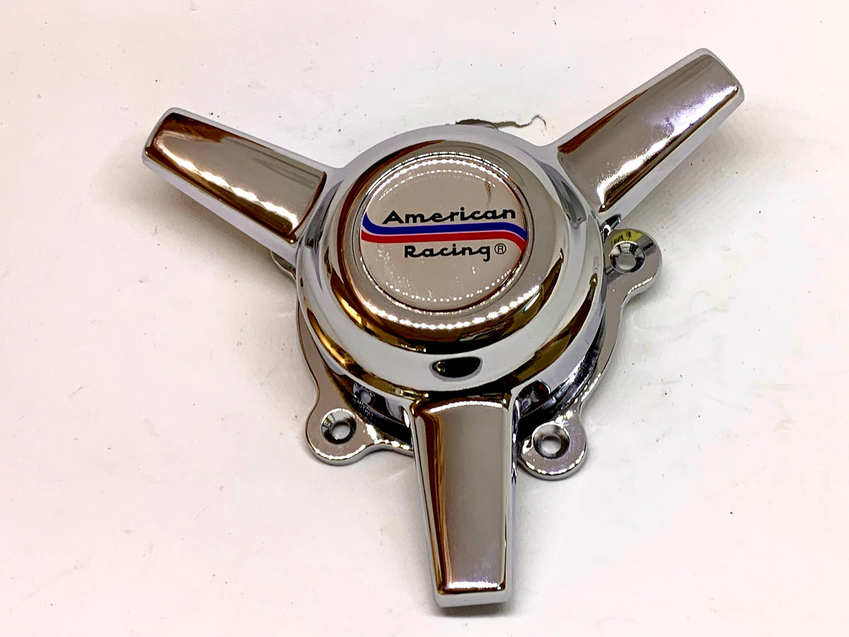 4 CAPS 3 BAR SPINNERS AMERICAN RACING 200's T70 DAISY WHEELS – Lugnut King