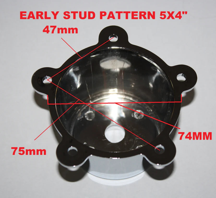 Early Valiant Mag Wheel Centre Cap : RV1 to VG 5 x 4" Stud Pattern ...