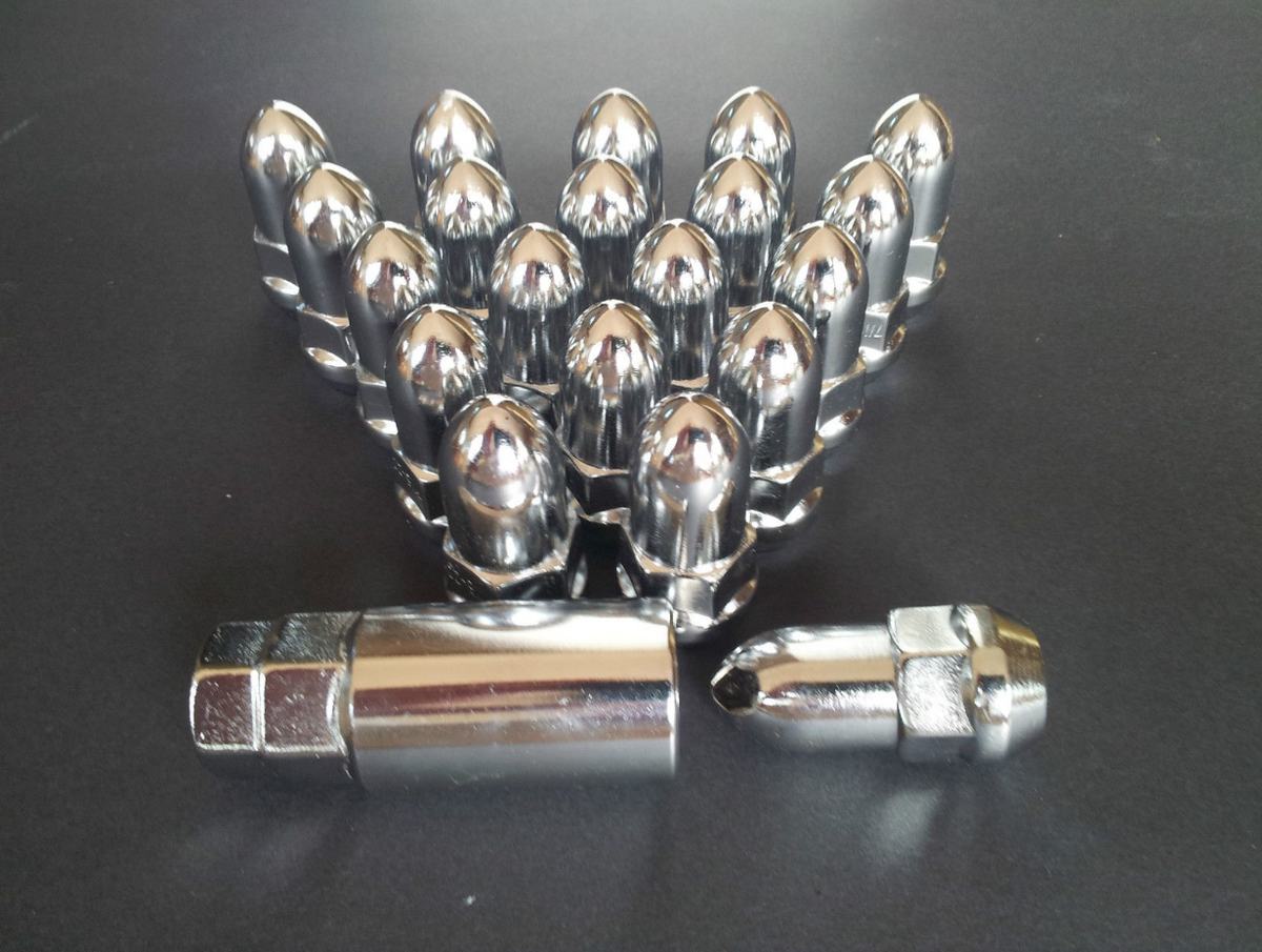 Bullet Wheel Nut 7/16" UNF Thread x 46mm Height – Lugnut King