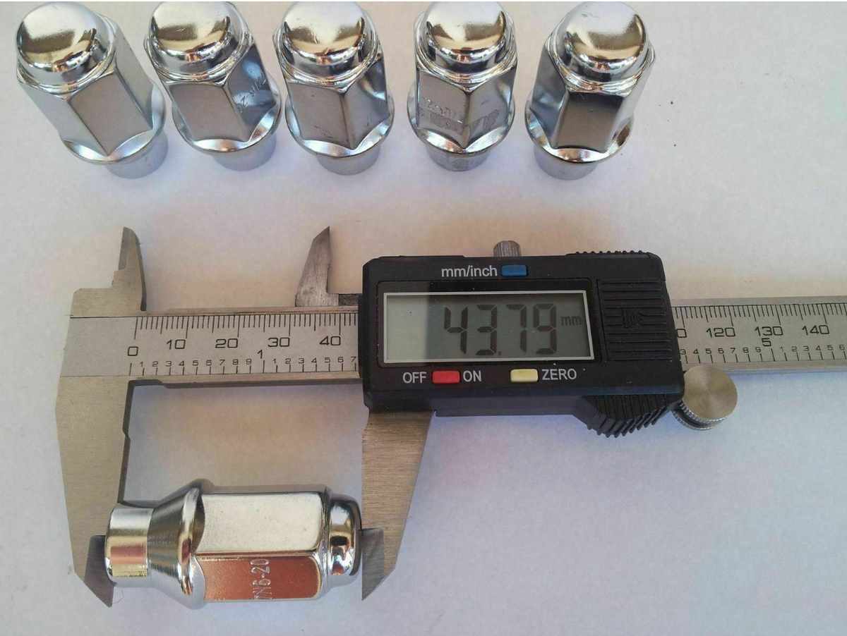 Lock Nut Conversion Set - Holden Commodore VE to Pre-VE 12mm x 1.5 Thr ...