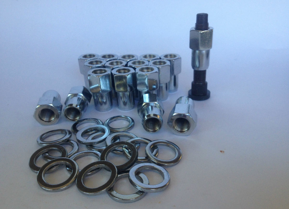 Centerline Auto Drag Open End Wheel Nut 1/2" UNF Thread x 3/4" Shank L ...