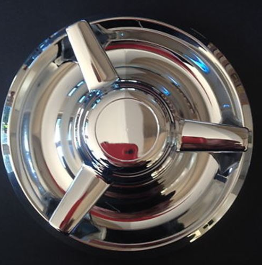 Rallye Wheel 3 Bar Spinner Hub Cap Chrome Steel 7" Inner Lip – Lugnut King