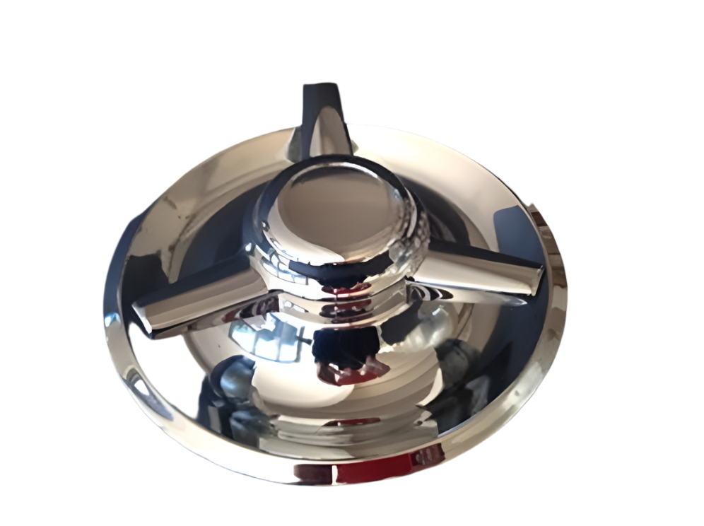 Rallye Wheel 3 Bar Spinner Hub Cap Chrome Steel 7" Inner Lip – Lugnut King